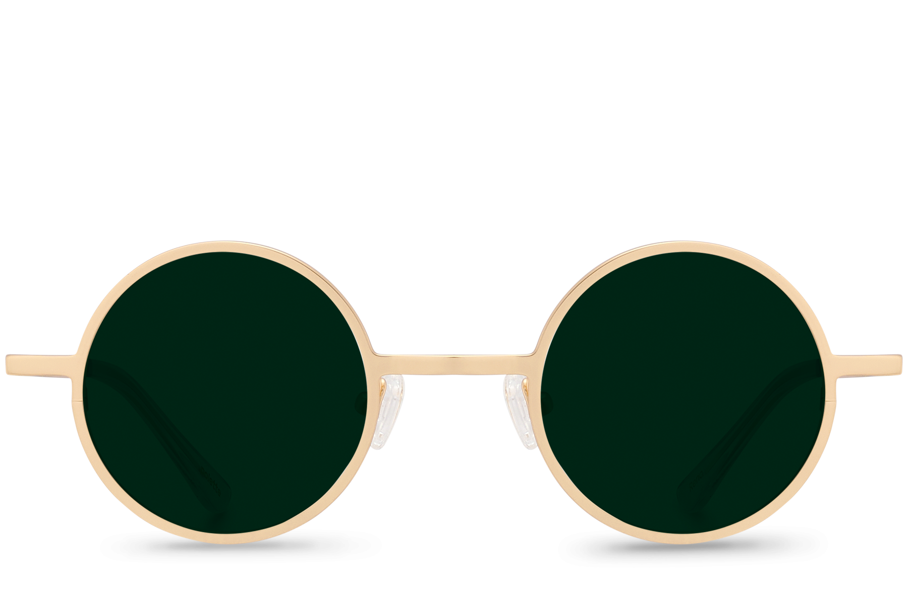 Reno Round Golden Metal Sunglasses Polette Polette US Reno Round Golden Metal Sunglasses Polette Polette US